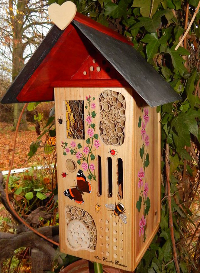 Hôtel à insectes – Moyen modèle 3 – Aline Cuvelier Création Nature